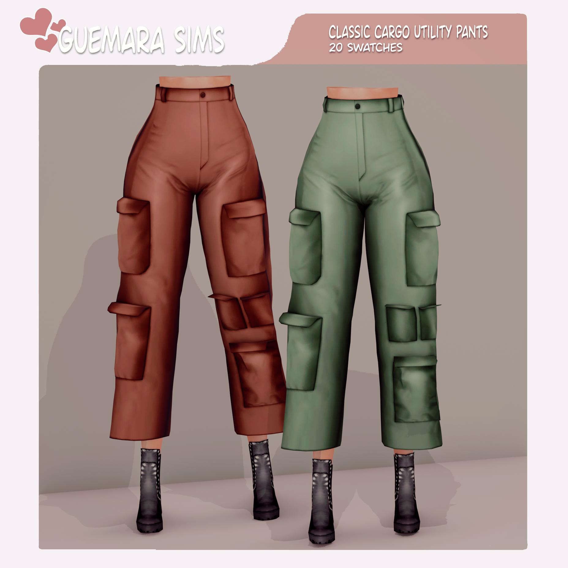 Classic Cargo Utility Pants - Gallery - The Sims 4 Create a Sim ...