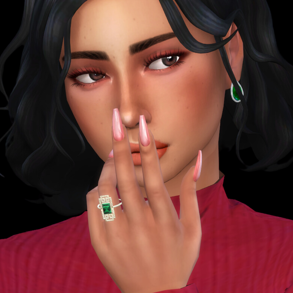 Art Deco Engagement Ring - Gallery - The Sims 4 Create a Sim - CurseForge