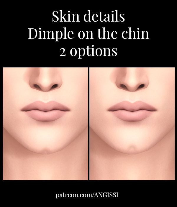 Dimple on the chin - Gallery - The Sims 4 Create a Sim - CurseForge