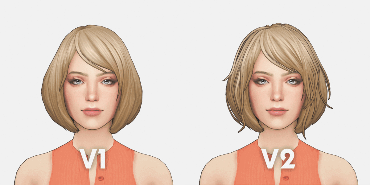 Ashley G. Hair - Gallery - The Sims 4 Create a Sim - CurseForge