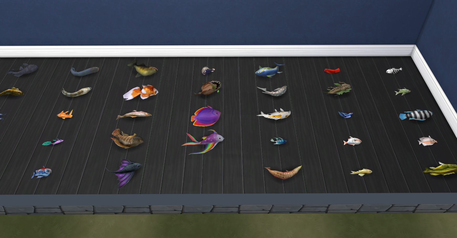 Fish collection - Gallery - The Sims 4 Rooms / Lots - CurseForge