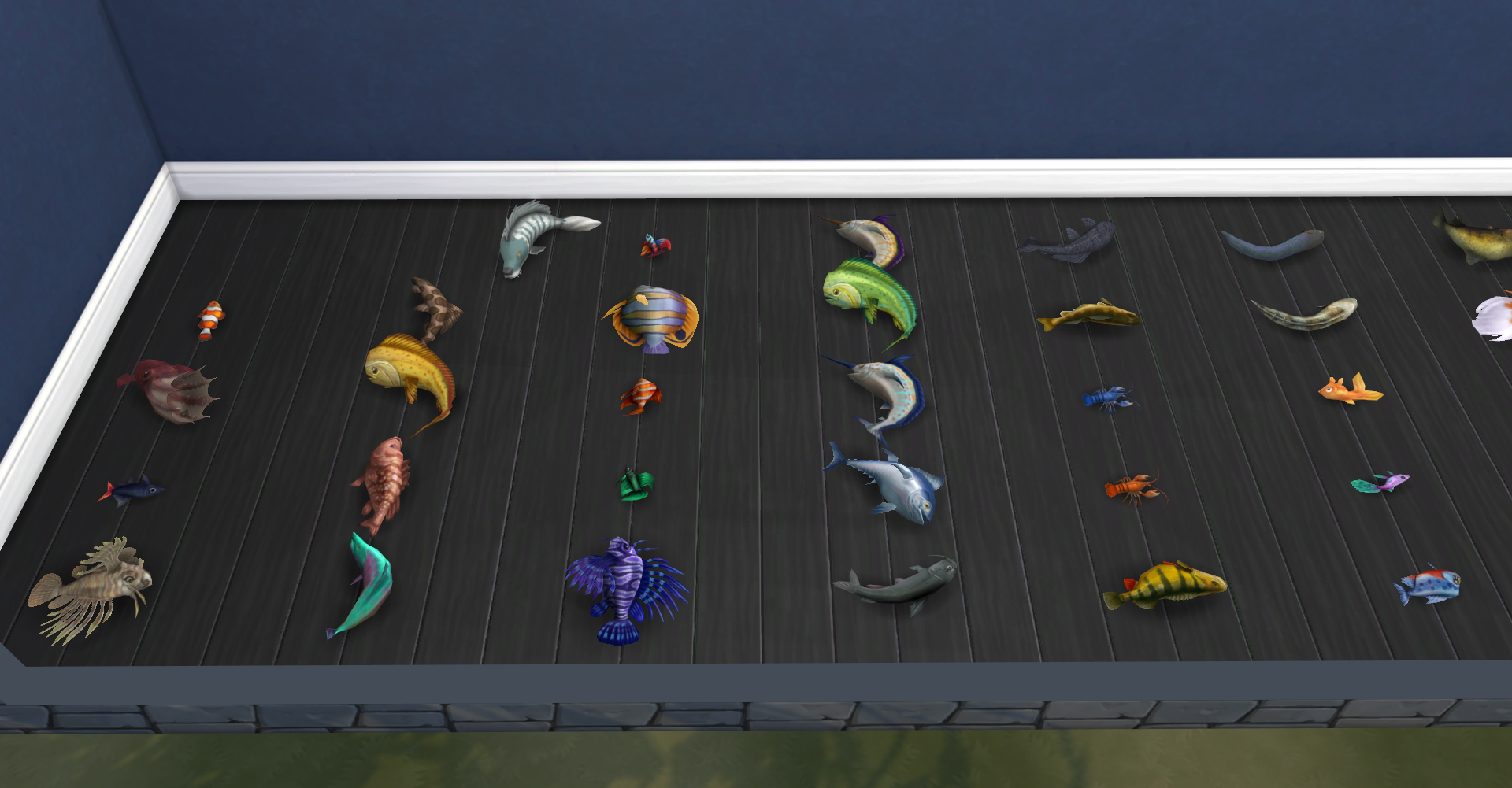 Fish collection - Gallery - The Sims 4 Rooms / Lots - CurseForge