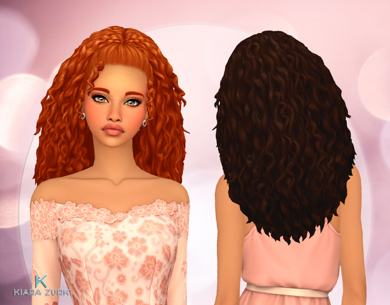 Lydia Curls - Gallery - The Sims 4 Create a Sim - CurseForge