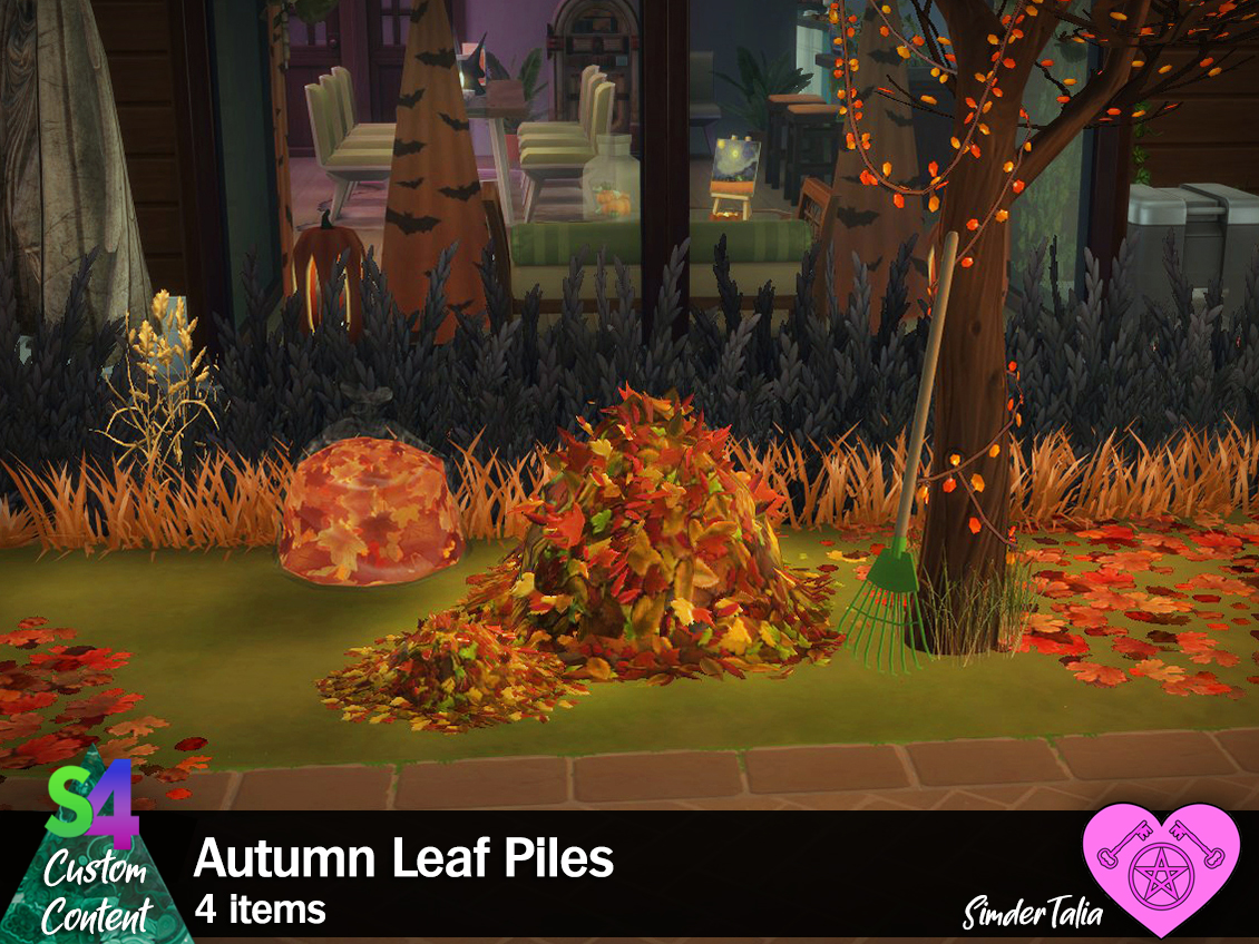Autumn Leaf Piles - Gallery - The Sims 4 Build / Buy - CurseForge