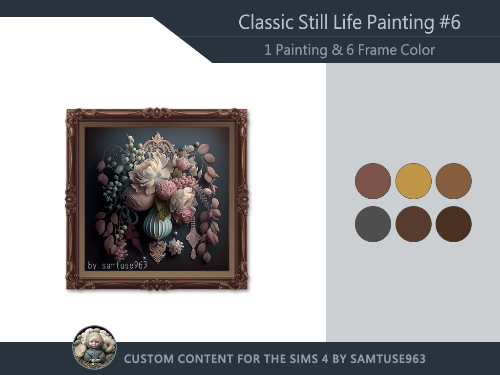 Classic Still Life Painting #6 Samtuse963 - The Sims 4 Build / Buy - CurseForge