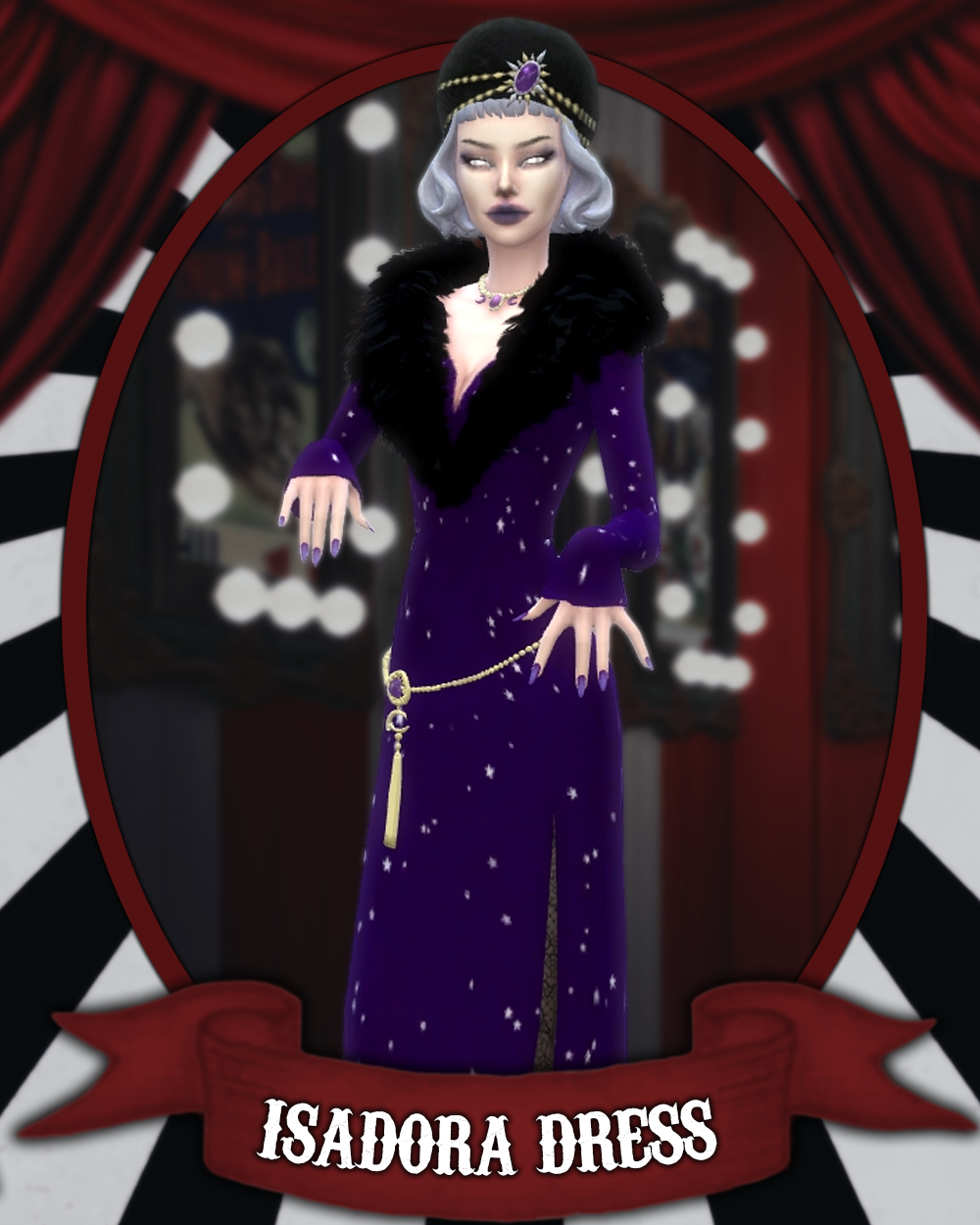 Isadora Dress (The Circus Collection) - Screenshots - The Sims 4 Create ...
