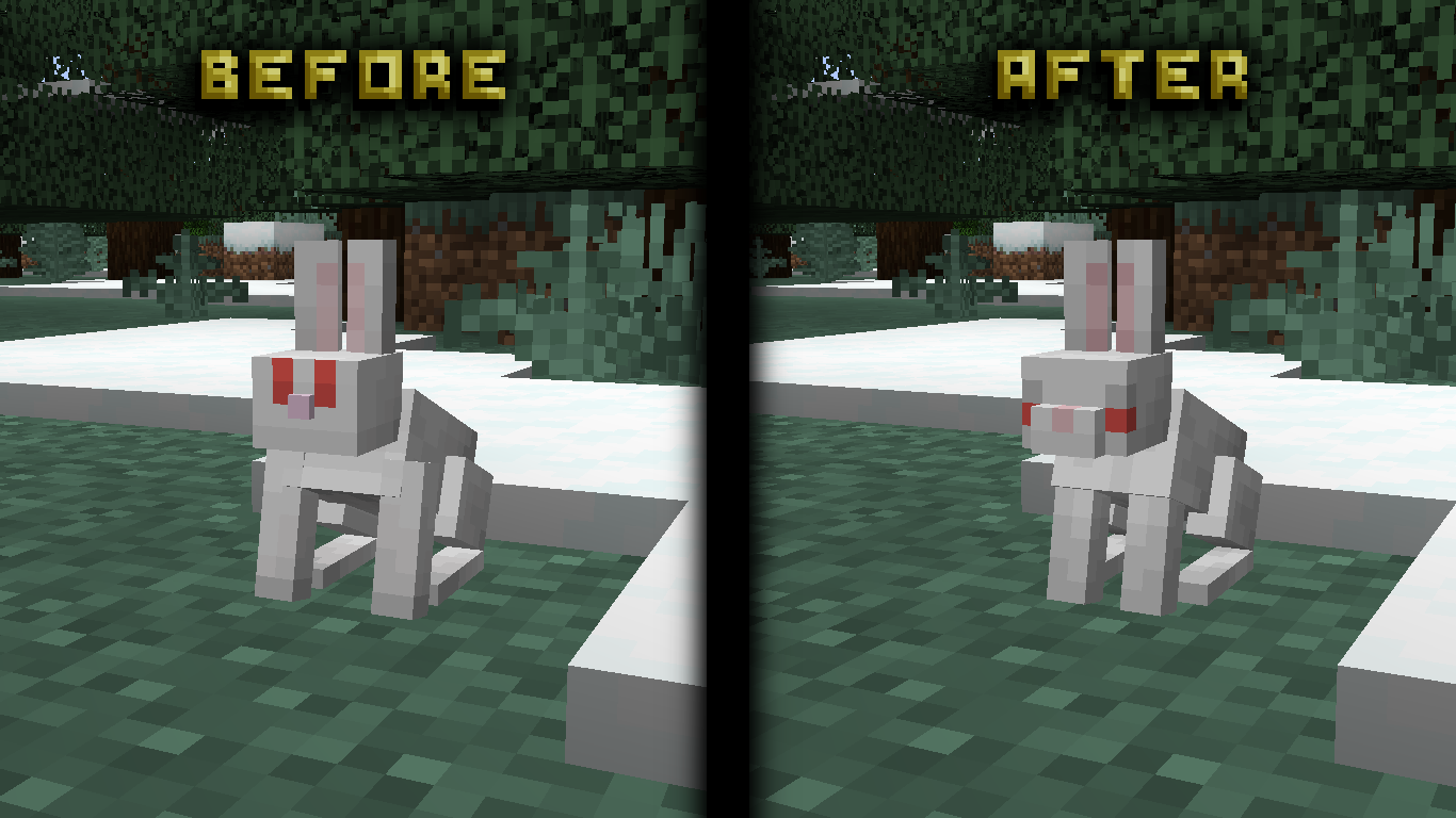 Remodeled Rabbit - Screenshots - Minecraft Resource Packs - CurseForge
