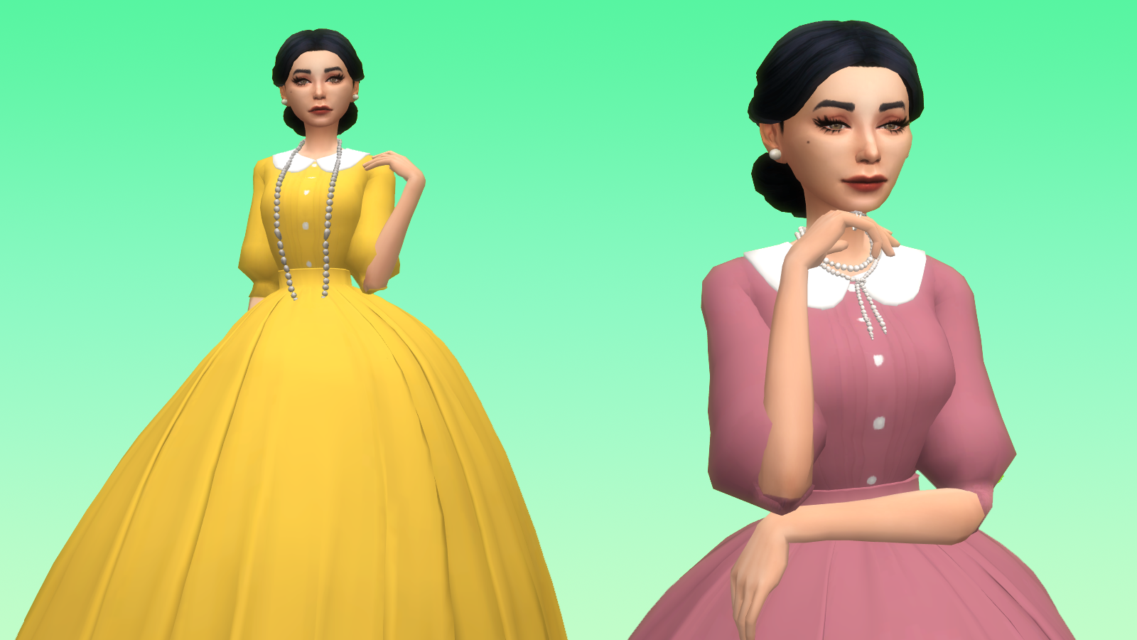 Morgan Dress - Gallery - The Sims 4 Create a Sim - CurseForge