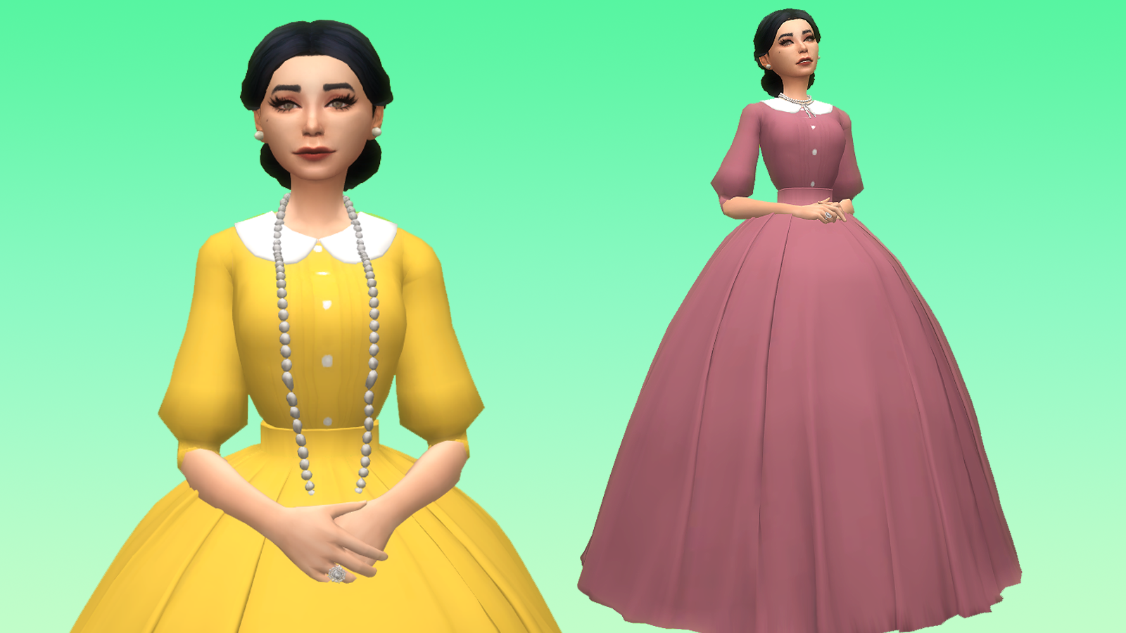 Morgan Dress - Gallery - The Sims 4 Create a Sim - CurseForge