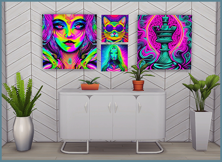 Hypnotic Visions: Collection One - Gallery - The Sims 4 Build / Buy ...