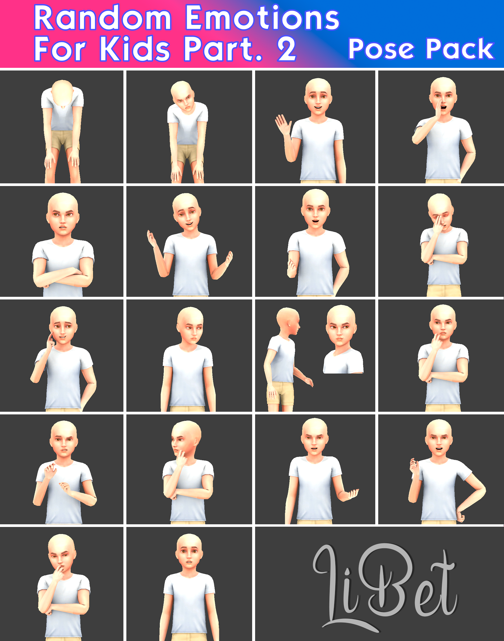 Random Emotions for kids Pt.2 - Gallery - The Sims 4 Mods - CurseForge