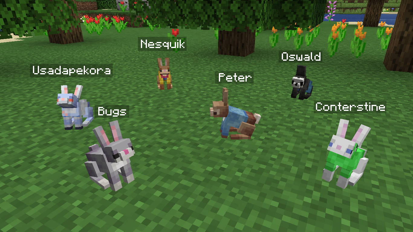 Remodeled Rabbit - BE - Gallery - Minecraft Bedrock Addons - CurseForge