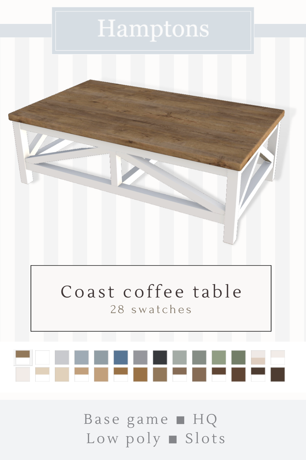 Sims4Luxury - The Hamptons - Coast coffee table - Gallery - The Sims 4 ...