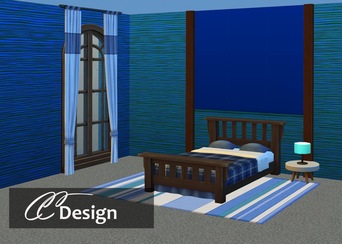Blue horizontal stripes - Screenshots - The Sims 4 Build / Buy - CurseForge