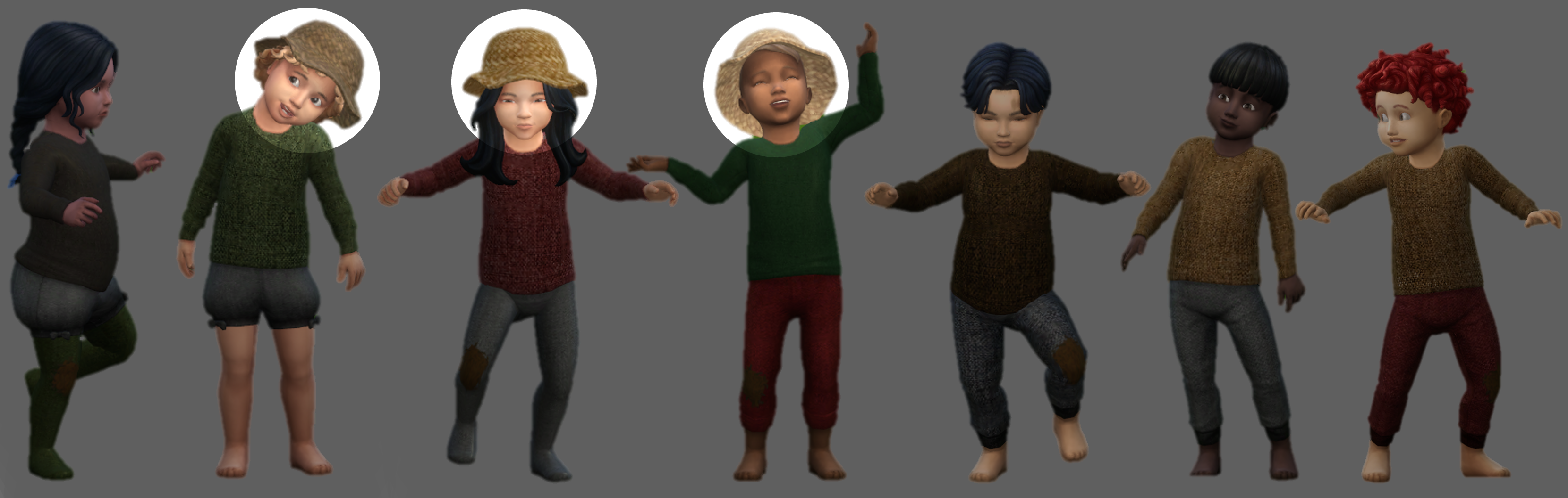 Medieval - Historical - Toddlers Peasants - Hat 03 - Screenshots - The ...