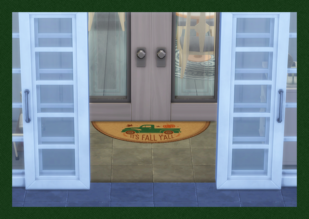 Autumn Door Mats - Gallery - The Sims 4 Build / Buy - CurseForge