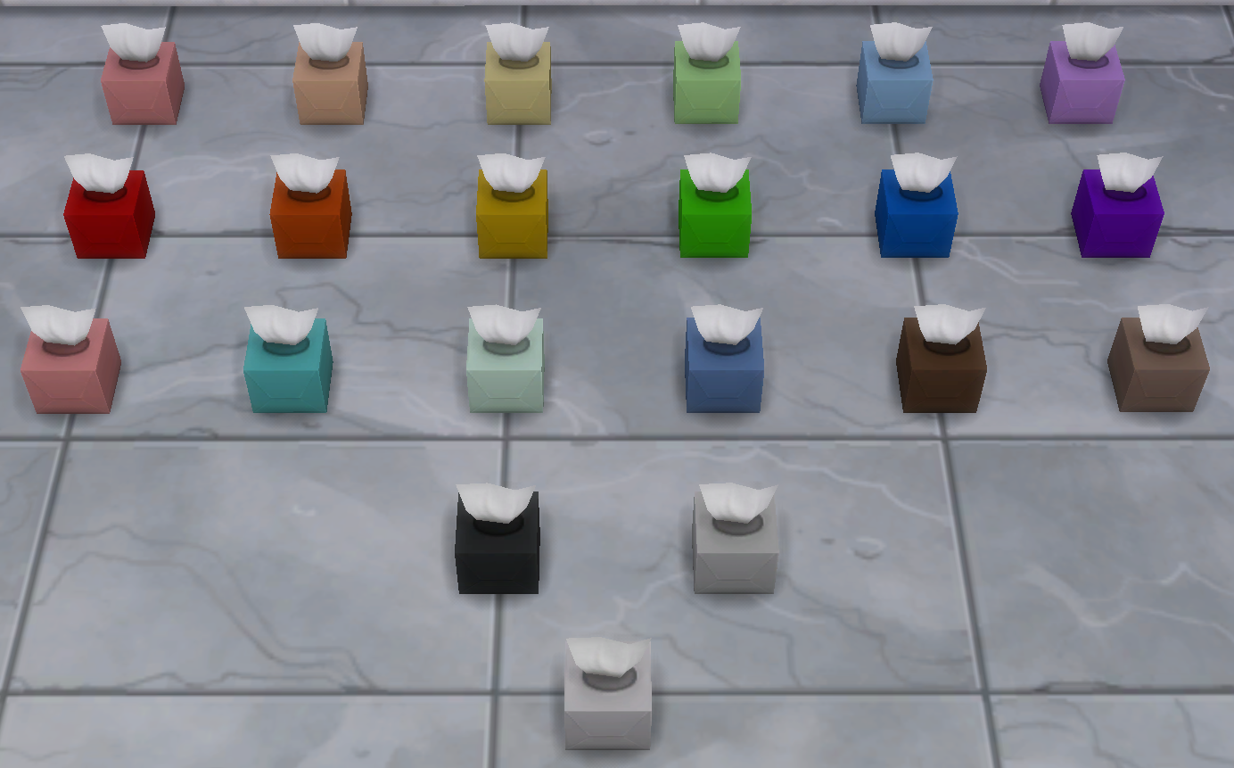 [PxC] Softy Brand Tissues [Recolors] - Gallery - The Sims 4 Build / Buy ...