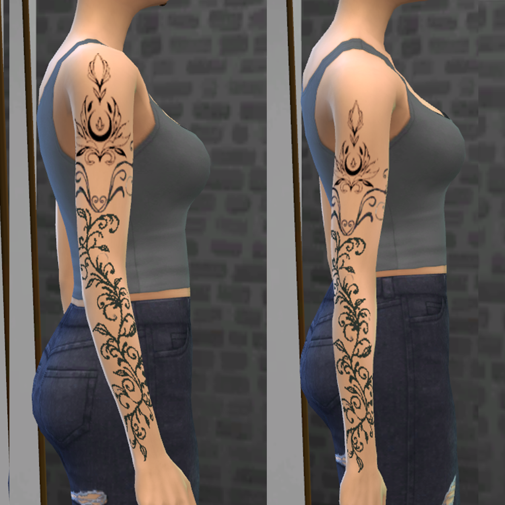 Arm tattoos - Screenshots - The Sims 4 Create a Sim - CurseForge