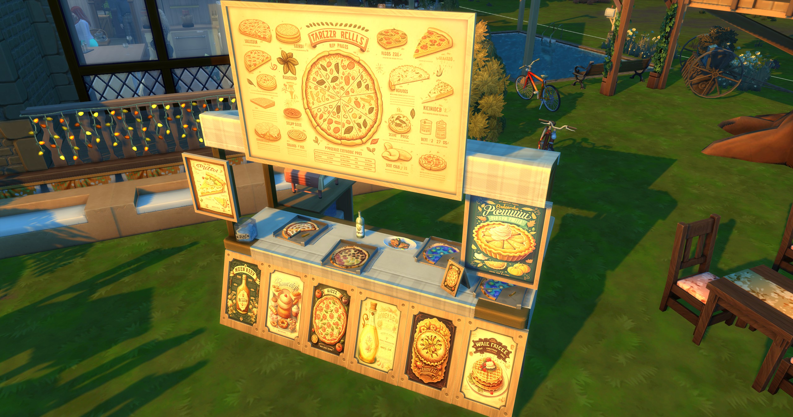 Pizza Sale Wooden Sign #1 Samtuse963 - The Sims 4 Build / Buy - CurseForge