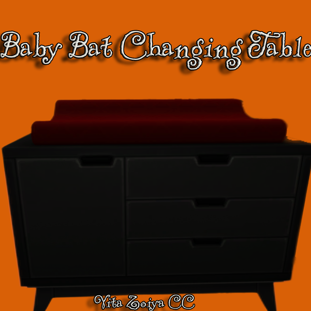 Baby Bat Changing Table - Gallery - The Sims 4 Build / Buy - CurseForge