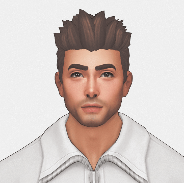 Tanner Hair - The Sims 4 Create a Sim - CurseForge
