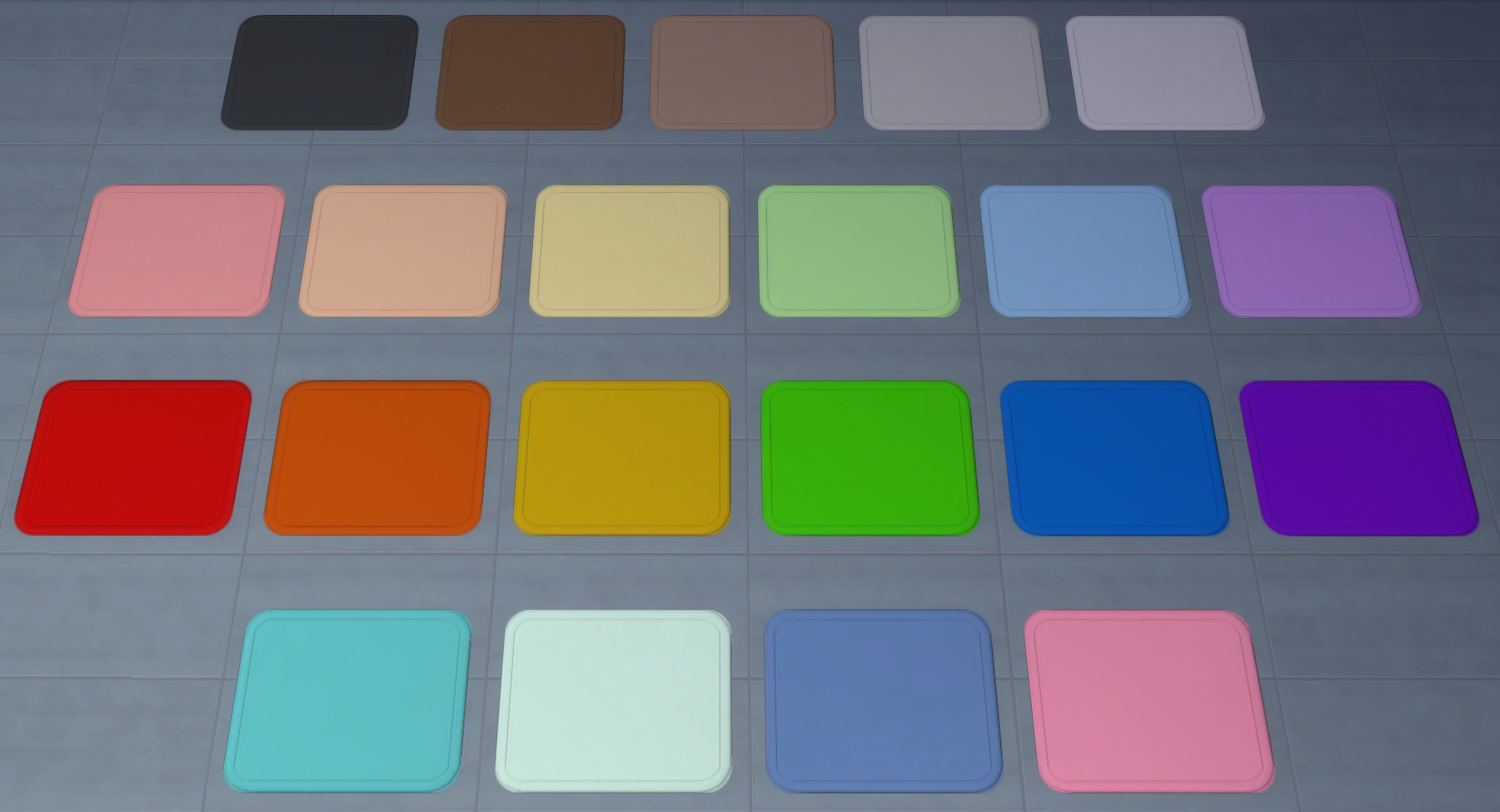 [PxC] Bath Mat by FootCushion [Recolors] - Gallery - The Sims 4 Build ...