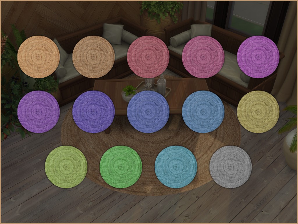 Jute Rug #2 - Gallery - The Sims 4 Build / Buy - CurseForge