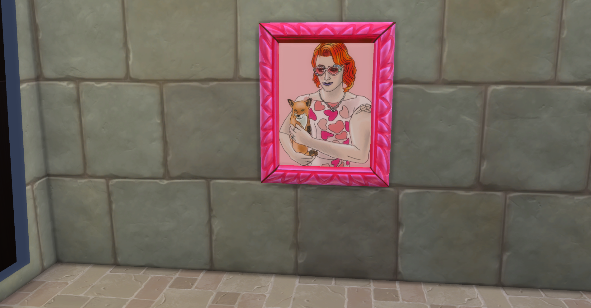Jamie with Fox Portrait - Gallery - The Sims 4 Build / Buy - CurseForge