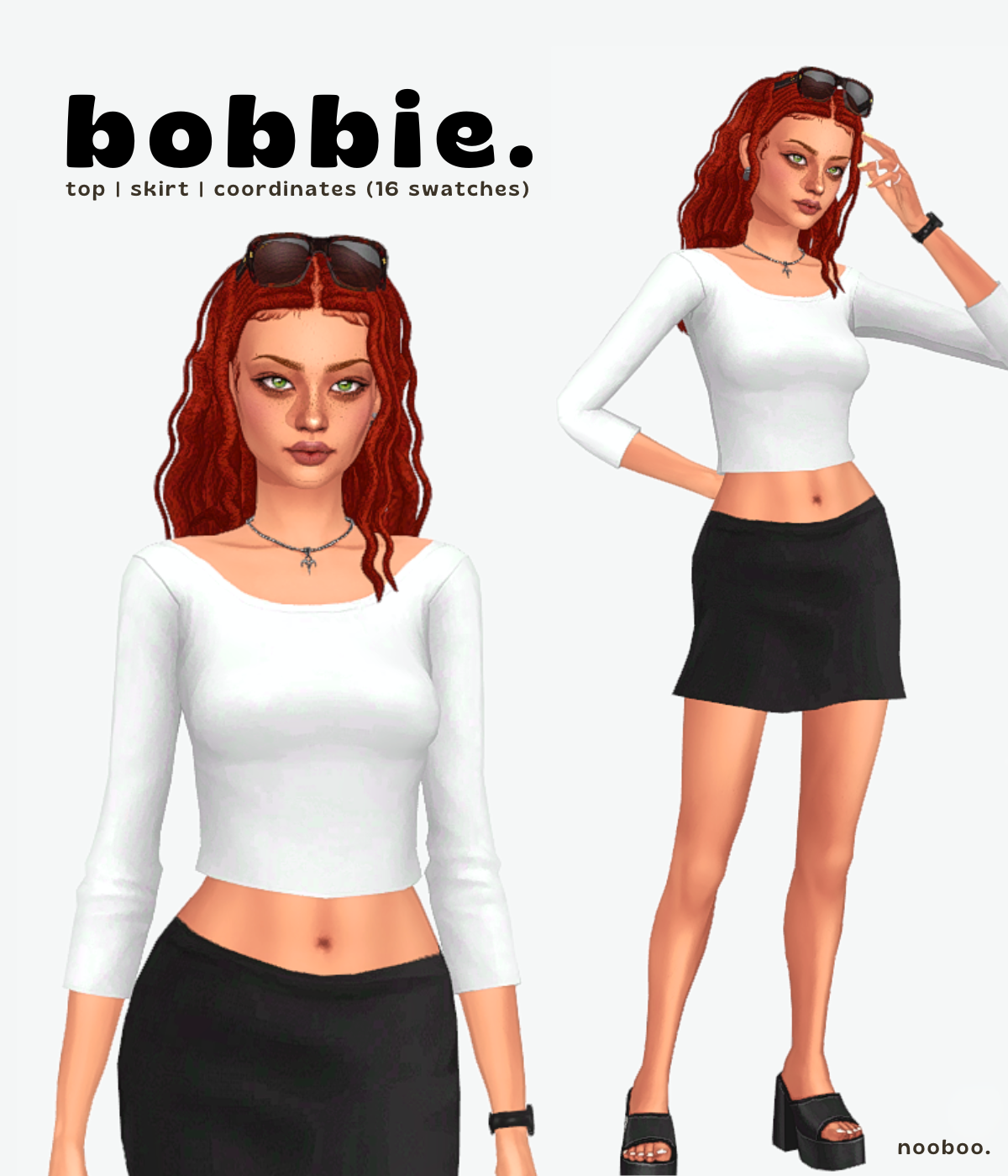 Bobbie Set - Gallery - The Sims 4 Create a Sim - CurseForge
