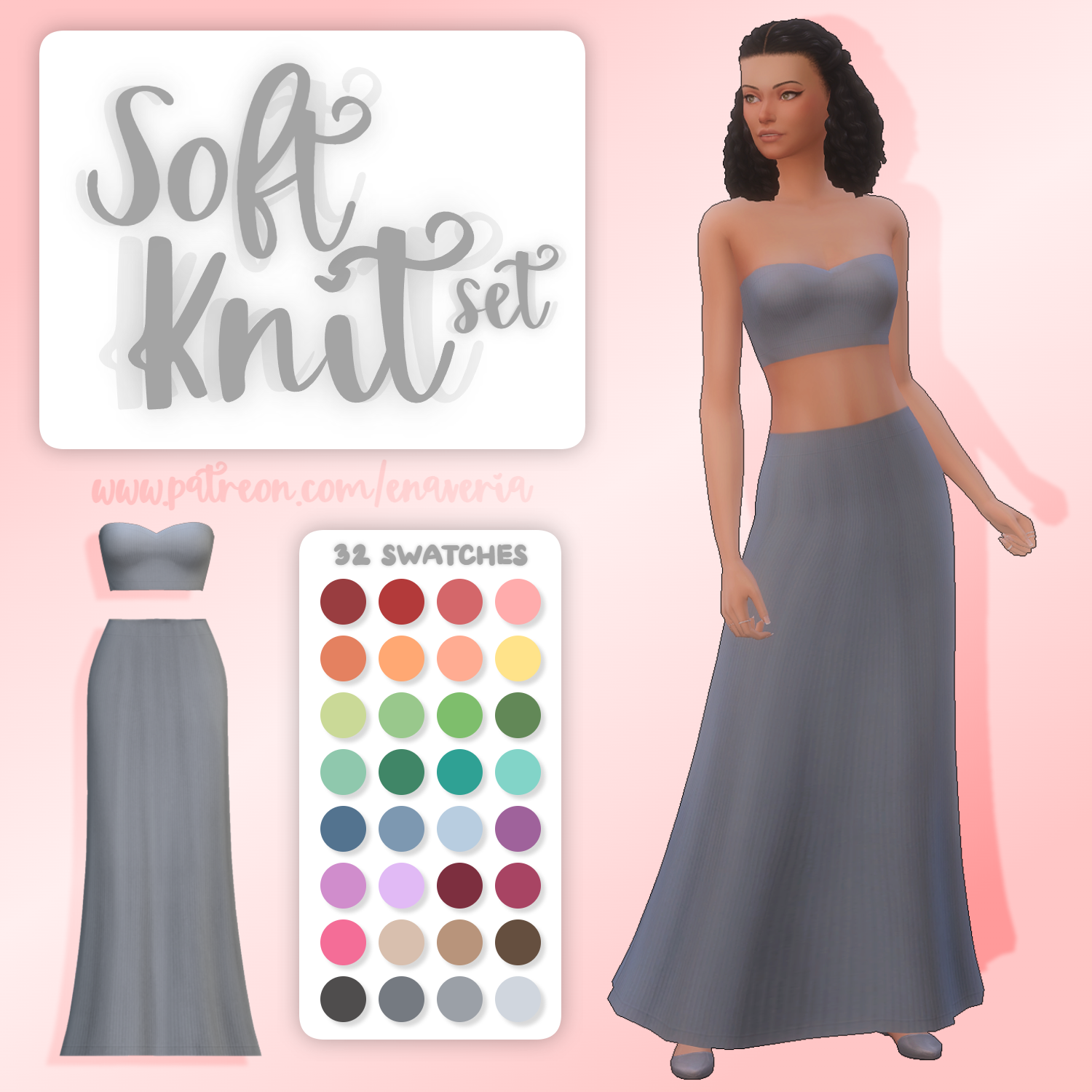 Soft Knit Set - Gallery - The Sims 4 Create a Sim - CurseForge