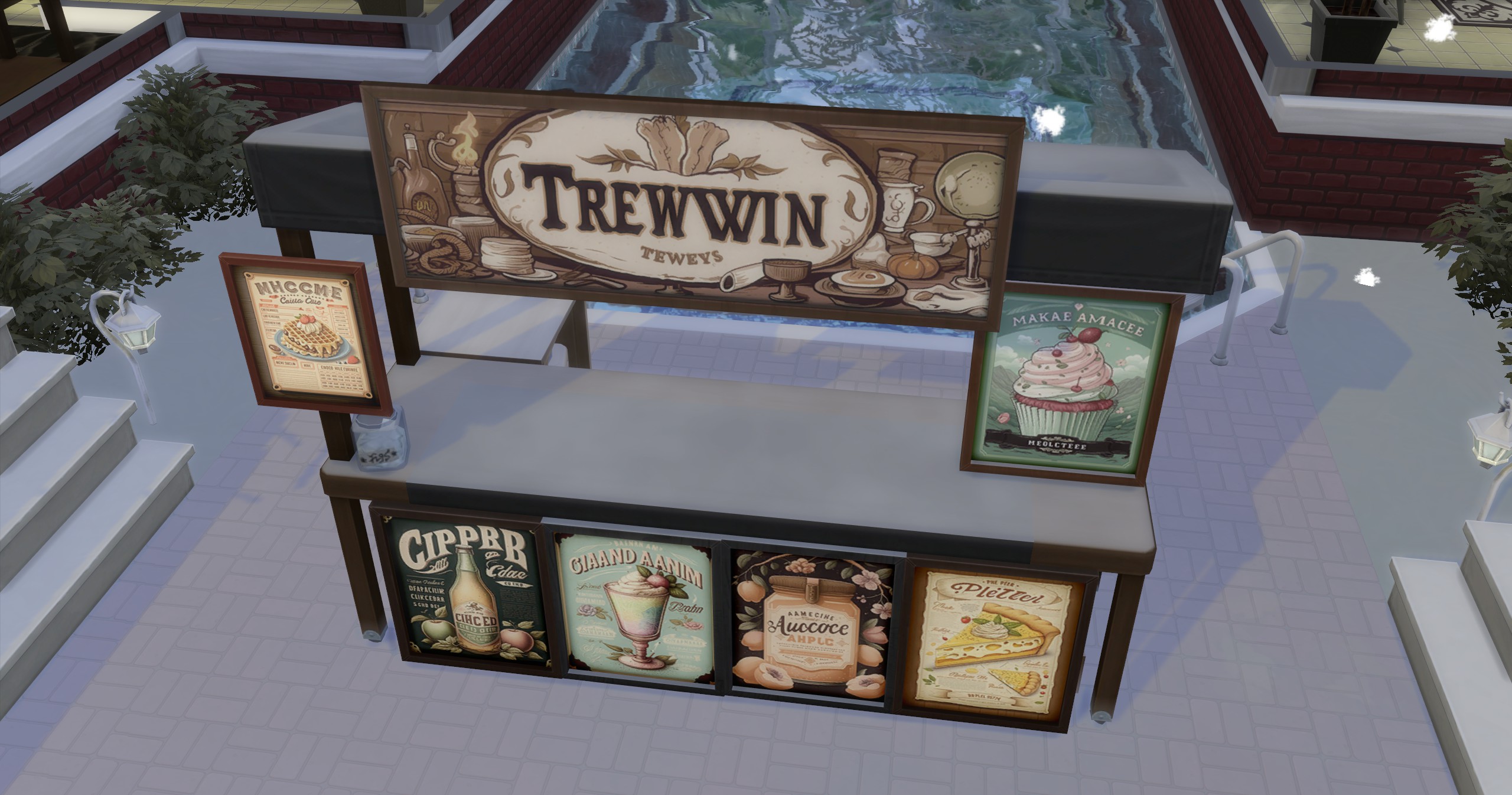 Shop Wall Sign #1 Samtuse963 - Screenshots - The Sims 4 Build / Buy ...