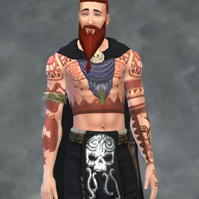 TSM Sorcerer Tattoo Screenshots - Create a Sim - The Sims 4
