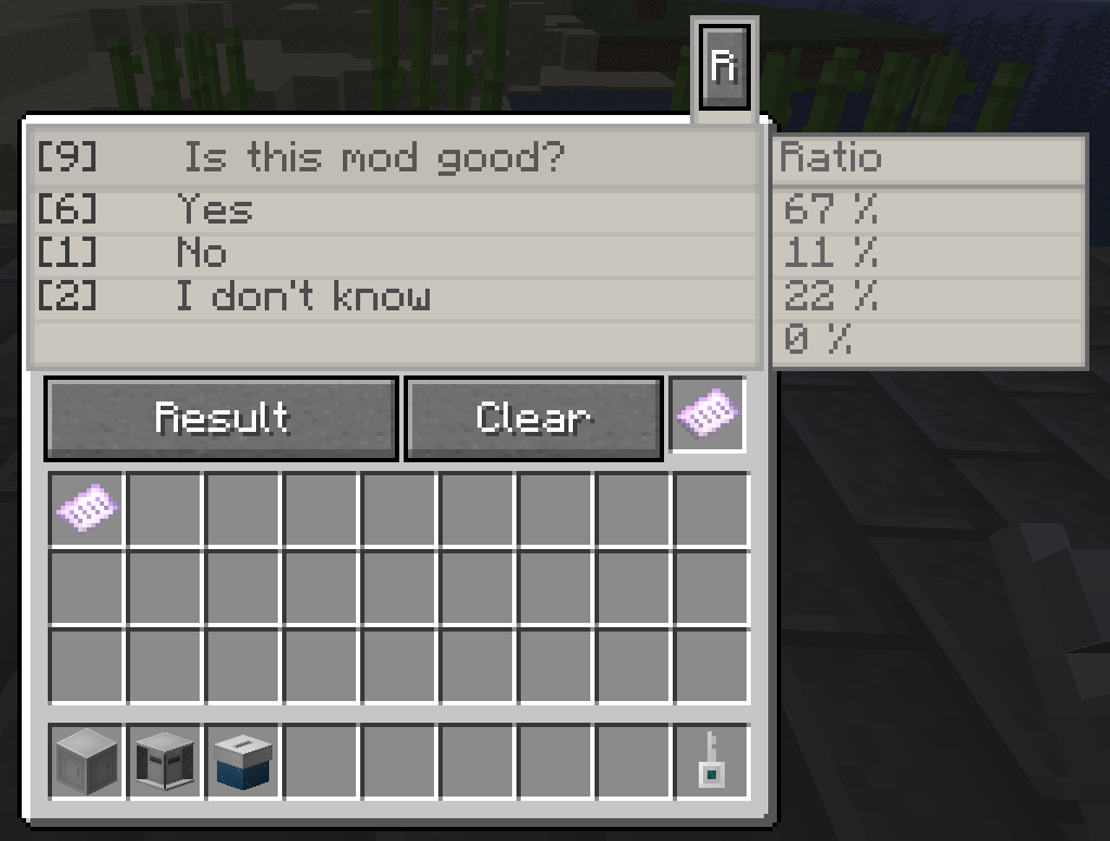 Election votes - Screenshots - Minecraft Mods - CurseForge