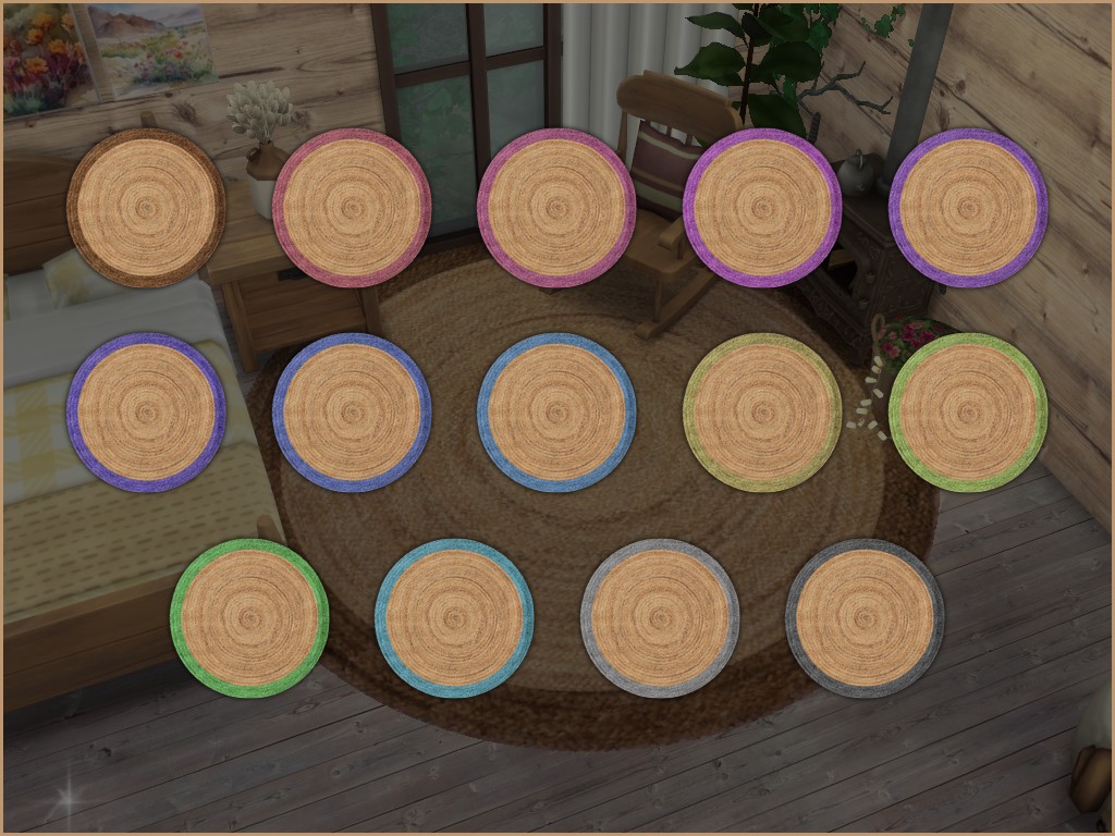 Jute Rug #3 - Gallery - The Sims 4 Build / Buy - CurseForge