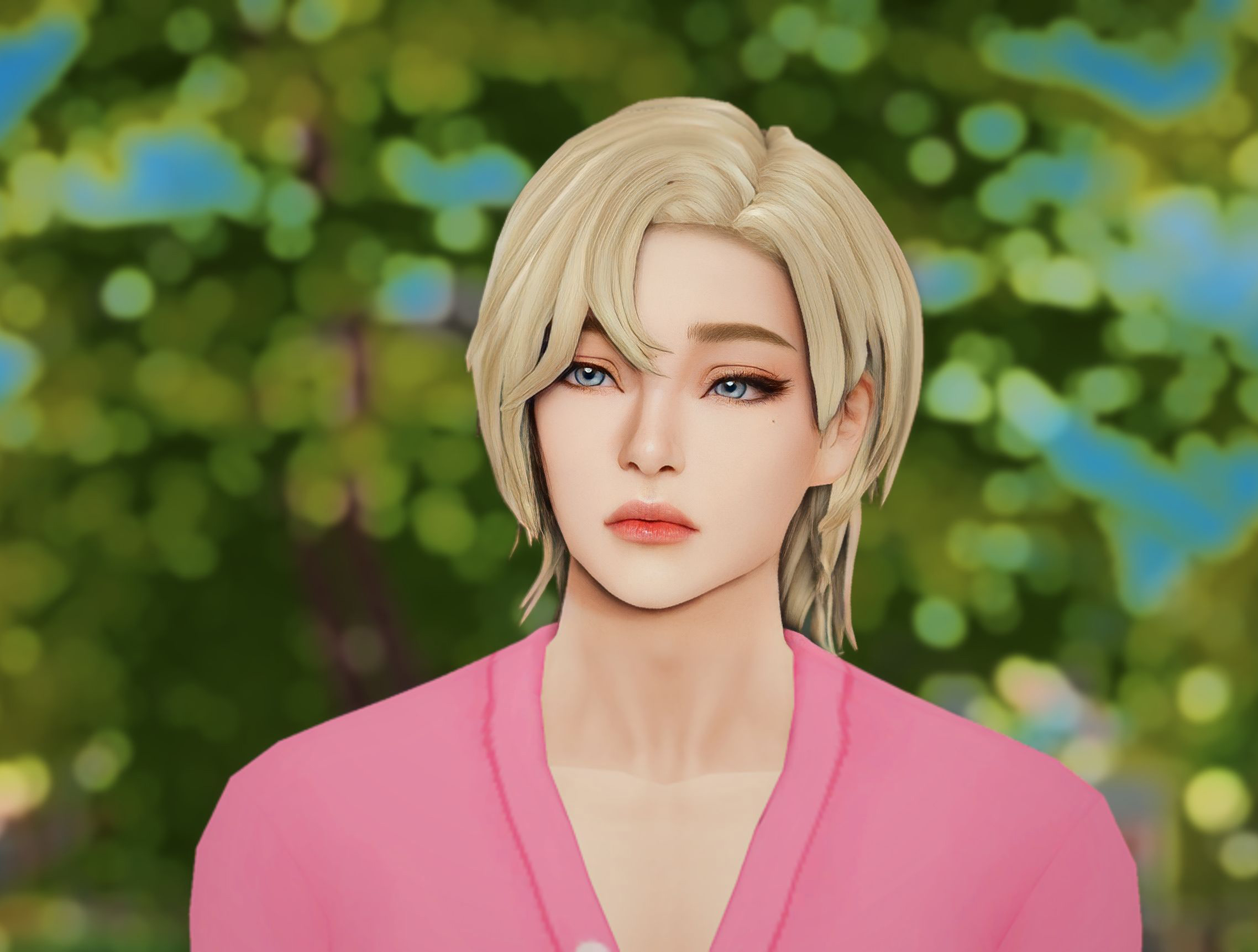 PLAV* hair set - Gallery - The Sims 4 Create a Sim - CurseForge