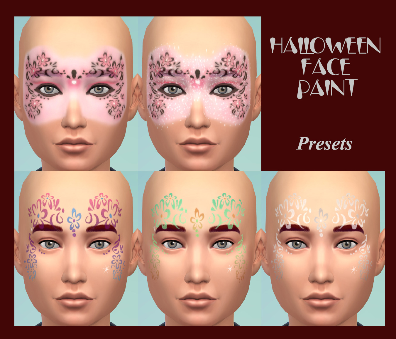 Halloween Facepaint - Pretty - Gallery - The Sims 4 Create a Sim ...