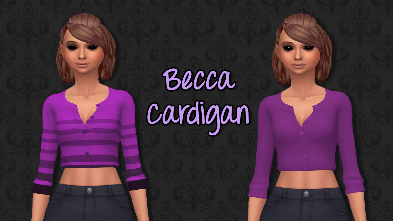 Becca Cardigan - Gallery - The Sims 4 Create a Sim - CurseForge