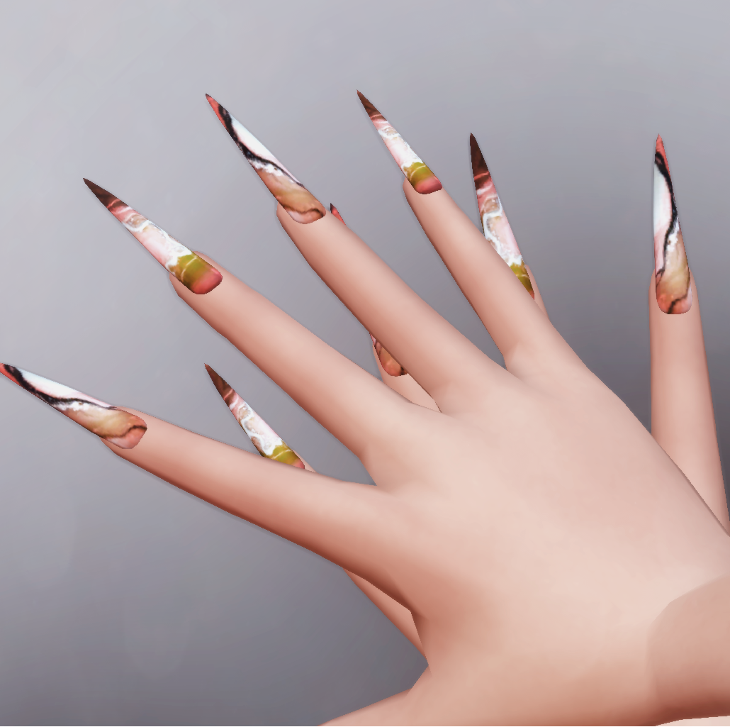 Nails Set N048 - Gallery - The Sims 4 Create a Sim - CurseForge