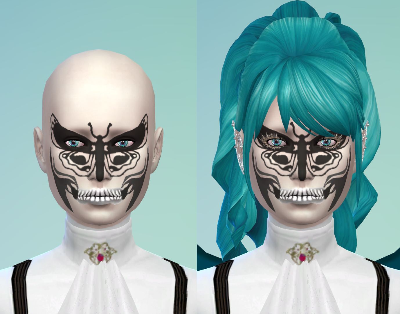 Halloween Facepaint - Spooky - Gallery - The Sims 4 Create a Sim ...
