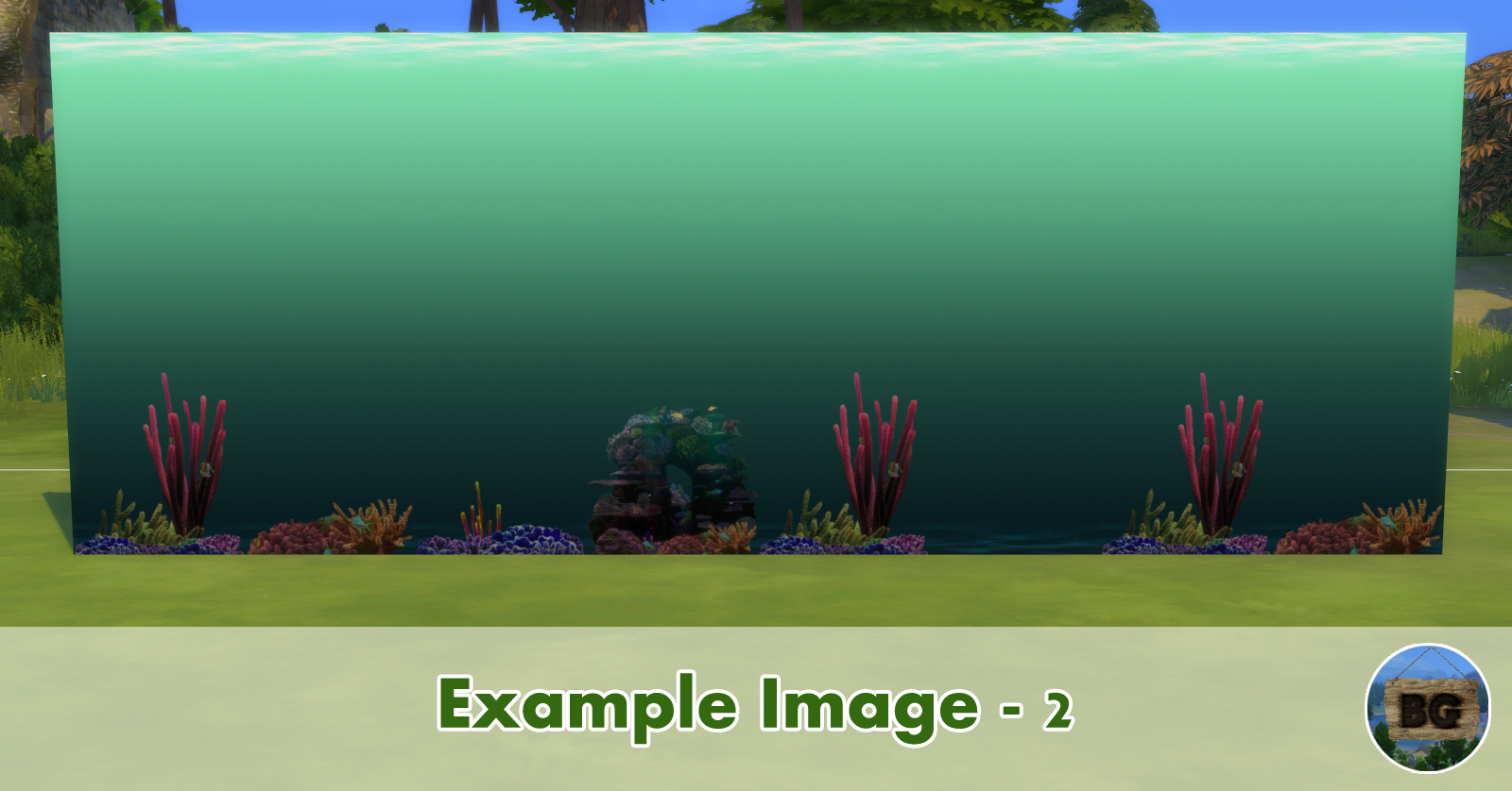 Underwater World - Combine Set Wallpaper - Gallery - The Sims 4 Build ...