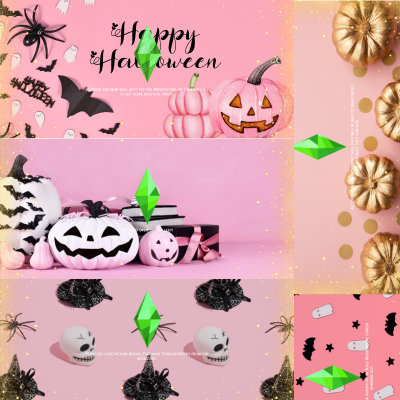 Pretty in Pink Halloween Loading Screens - Screenshots - The Sims 4 ...