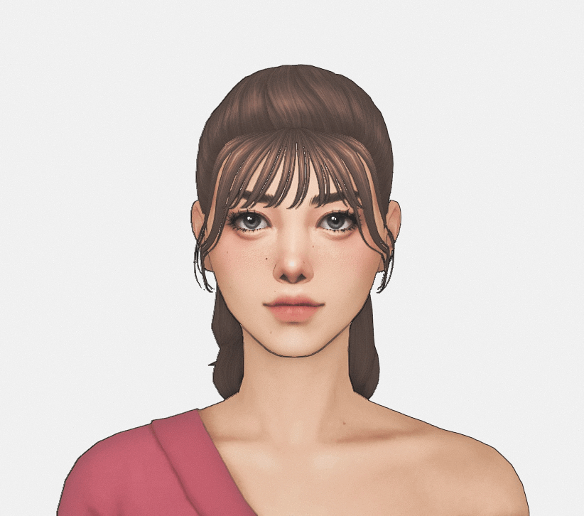 Paula Hair V2 - The Sims 4 Create a Sim - CurseForge