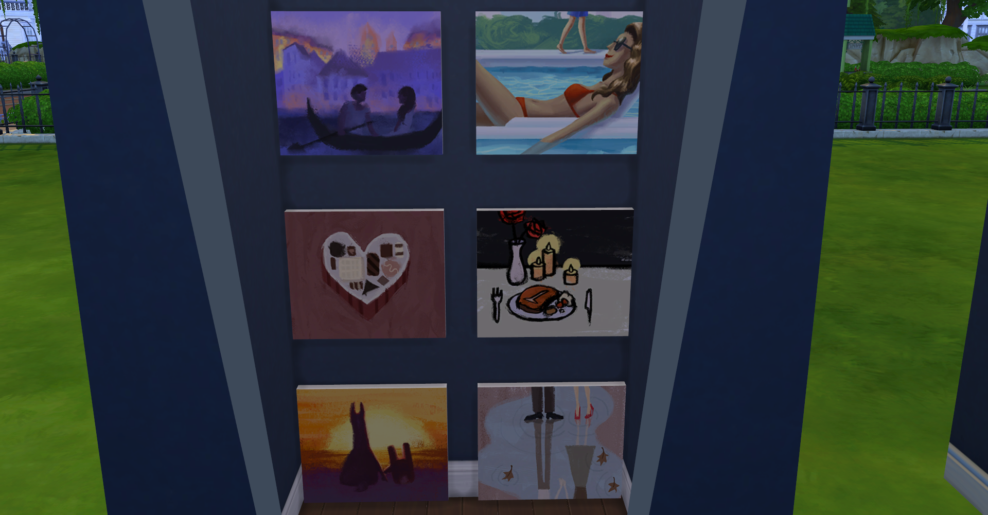 Flirty paintings - Gallery - The Sims 4 Rooms / Lots - CurseForge
