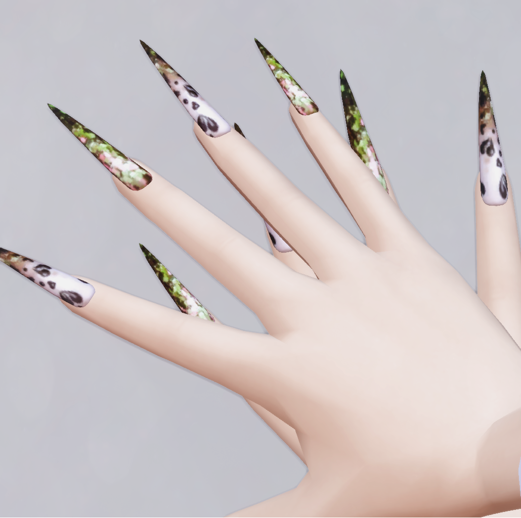 Nails Set N049 - Gallery - The Sims 4 Create a Sim - CurseForge
