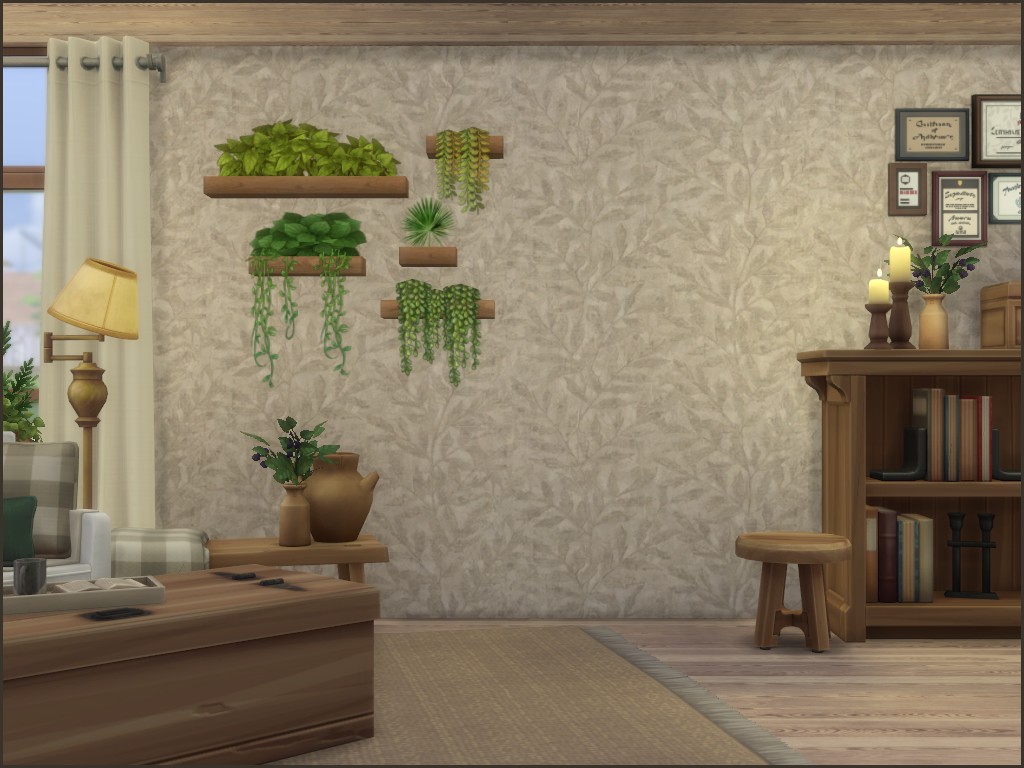 Wallpaper Metallic Leaf - Gallery - The Sims 4 Build / Buy - CurseForge