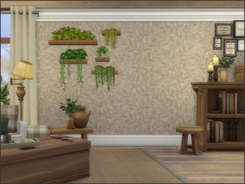 Wallpaper Metallic Leaf - Gallery - The Sims 4 Build / Buy - CurseForge