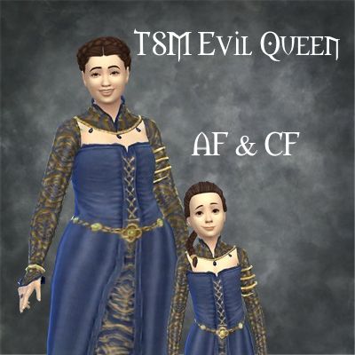TSM Evil Queen Dress - Gallery - The Sims 4 Create a Sim - CurseForge