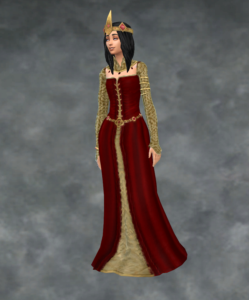 TSM Evil Queen Dress - Gallery - The Sims 4 Create a Sim - CurseForge