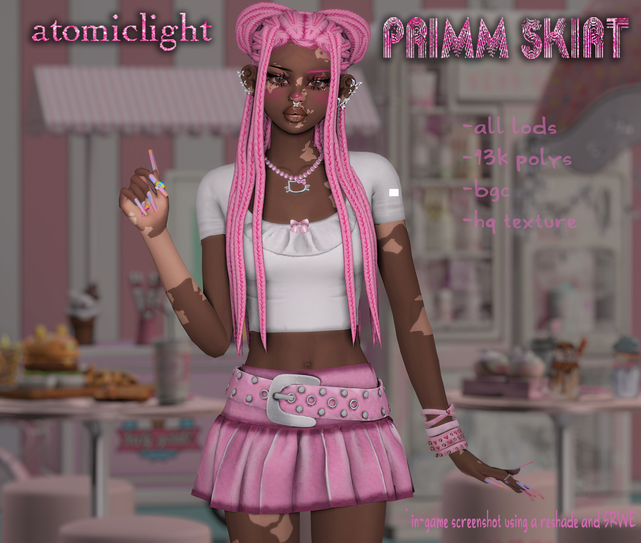 Primm Skirt - Gallery - The Sims 4 Create a Sim - CurseForge