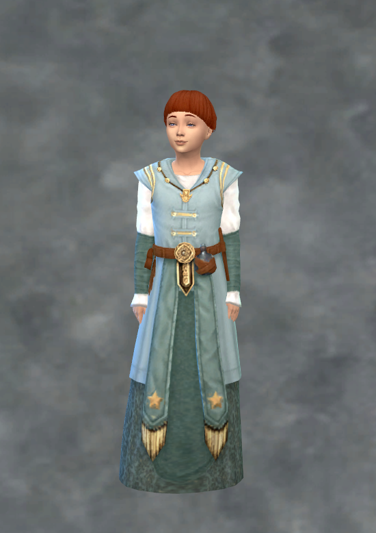 TSM Wizard Gold Belt Buckle Robe - Screenshots - The Sims 4 Create a ...